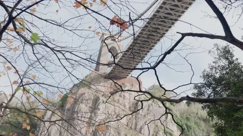 Slow motion boom up shot. Depicts Clifto... | Stock Video | Pond5