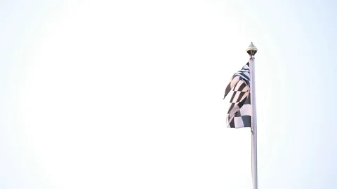 Checkered Flag Stock Footage ~ Royalty Free Stock Videos | Pond5