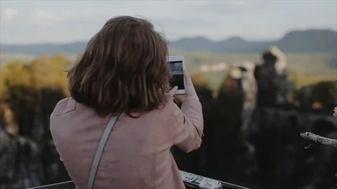 Slow motion. Close back view of young gi... | Stock Video | Pond5