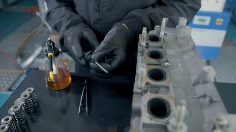 Slow motion close up car disassembly. Po... | Stock Video | Pond5