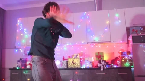 Slow motion of crazy dance performance w... | Stock Video | Pond5