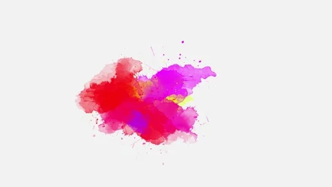 Slow motion Effect of paint brush ink an... | Stock Video | Pond5