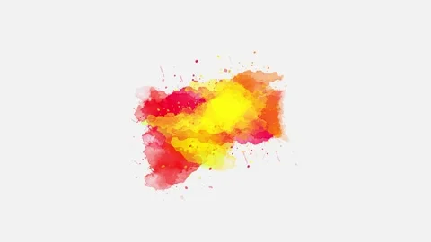 Slow motion Effect of paint brush ink an... | Stock Video | Pond5