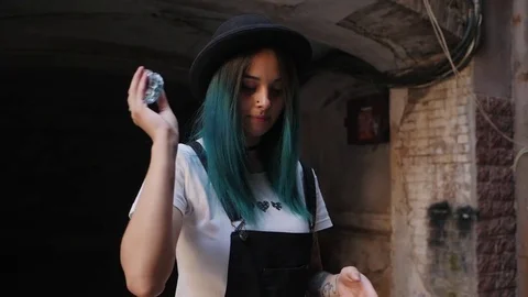 Emo White Girl Stock Videos – Royalty-Free HD & 4K Videos | Pond5