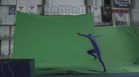 Green Screen Man Jumping Stock Video Footage | Royalty Free Green ...