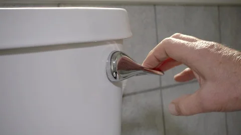 Toilet Flush Flushing Stock Footage ~ Royalty Free Stock Videos | Page 8