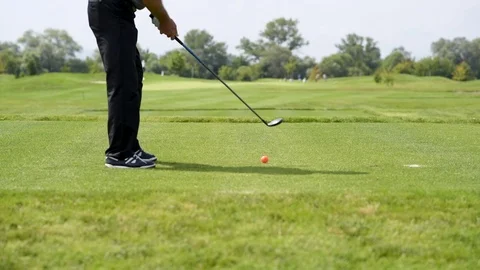 Golf Swing Slow Motion Stock Video Footage | Royalty Free Golf Swing ...