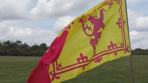 Medieval Flag Red Stock Footage ~ Royalty Free Stock Videos | Pond5