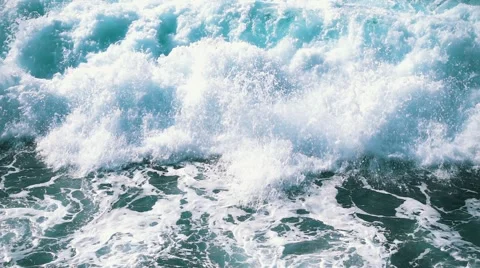 Slow Motion Ocean Stock Footage ~ Royalty Free Stock Videos | Pond5