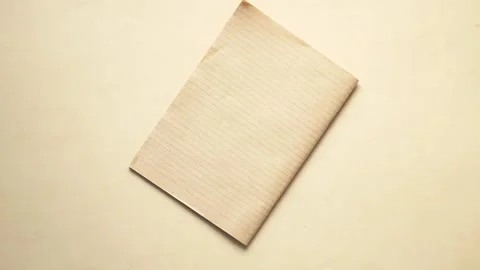 slow motion of Old Paper and fountain pe... | Stock Video | Pond5
