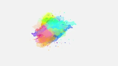 Slow motion paint brush stroke animation... | Stock Video | Pond5