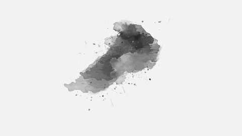 Slow motion paint brush stroke animation... | Stock Video | Pond5