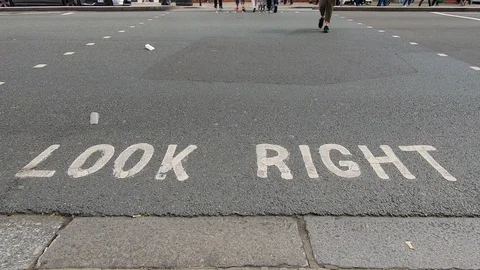 Slow Motion Of Pedestrian And Litter On ... | Stock Video | Pond5