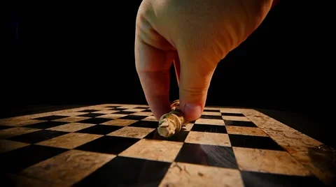 Slow motion of a person rotating a king ... | Stock Video | Pond5