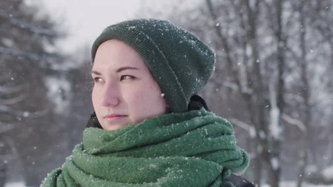 Slow motion portrait of teen girl walkin... | Stock Video | Pond5