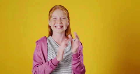 Girl Clapping Stock Video Footage | Royalty Free Girl Clapping Videos ...
