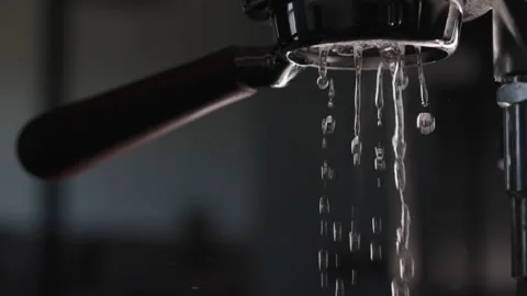 Slow motion pour hot water with bottomle... | Stock Video | Pond5