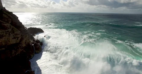 Raging Sea Stock Footage ~ Royalty Free Stock Videos | Pond5