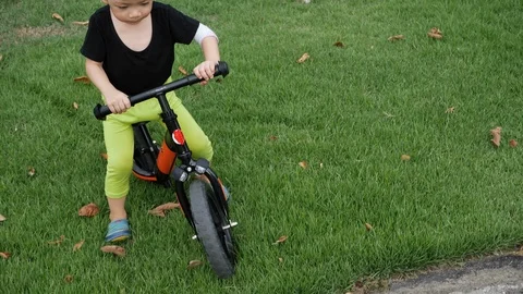 slow motion scene, happy boy playing bal... | Stock Video | Pond5