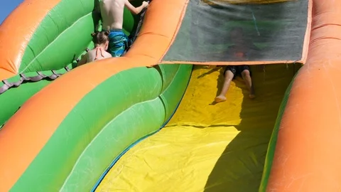 Children Sliding Stock Videos – Royalty-Free HD & 4K Videos | Pond5