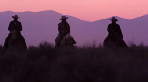 Western Cowboys Stock Footage ~ Royalty Free Stock Videos | Pond5