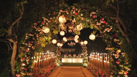 A Slow Motion Shot of an Indian Wedding ... | Stock Video | Pond5