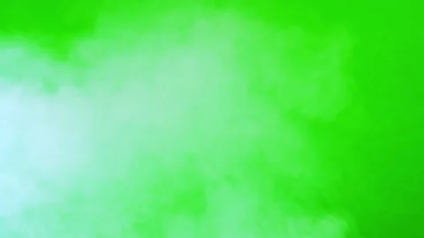 Slow motion smog motion on green screen ... | Stock Video | Pond5