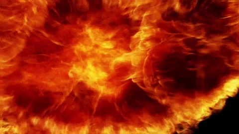 Slow-motion video of fire and flames. Fl... | Stock Video | Pond5