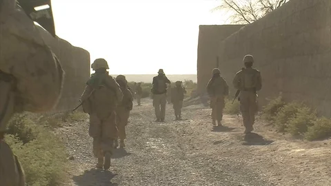 Soldiers Walking Stock Videos – Royalty-Free HD & 4K Videos | Pond5