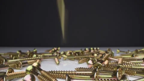 Falling Screws Stock Video Footage | Royalty Free Falling Screws Videos ...