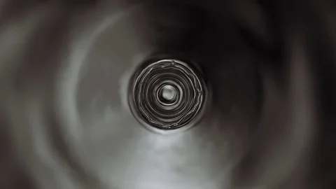 Slow motion Water drop collision with wa... | Stock Video | Pond5