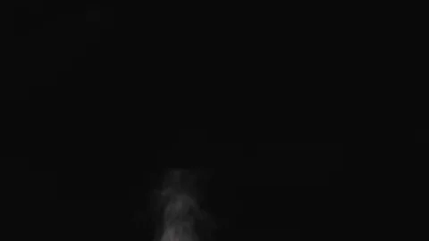 Slow motion water mist puff stream over ... | Stock Video | Pond5