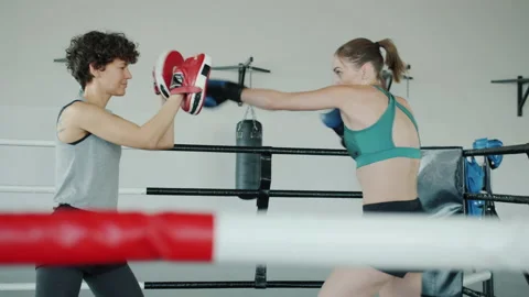 Slow Motion Women Boxing Stock Videos – Royalty-Free HD & 4K Videos