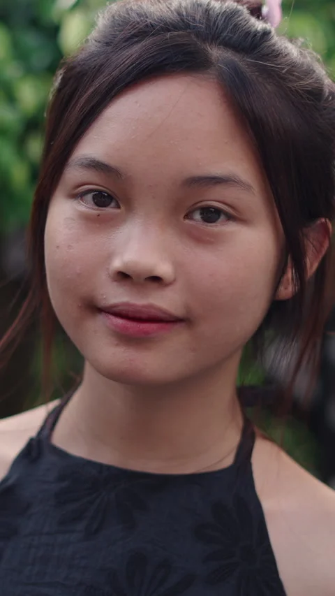 Girl Zoom Into Eye Stock Footage ~ Royalty Free Stock Videos | Pond5