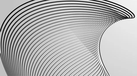 Slow moving black and white abstract wav... | Stock Video | Pond5