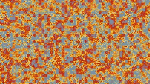 Slow moving mosaic wall animation, Seaml... | Stock Video | Pond5