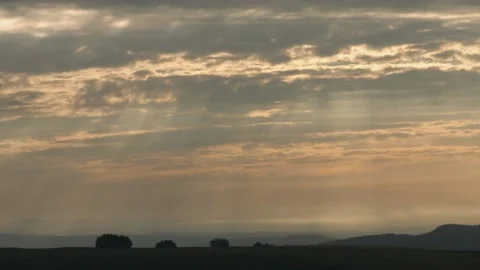 Slow Moving Timelapse of Light Rays Thro... | Stock Video | Pond5