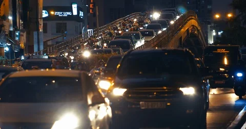 Slow Traffic Car Stock Footage ~ Royalty Free Stock Videos | Pond5