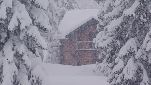 Slow optical zoom out showing a wooden h... | Stock Video | Pond5