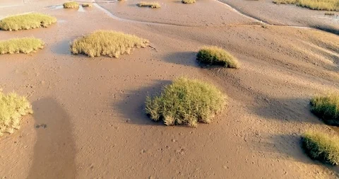 Slow Reveal Shot of a Small Sunken Boat ... | Stock Video | Pond5