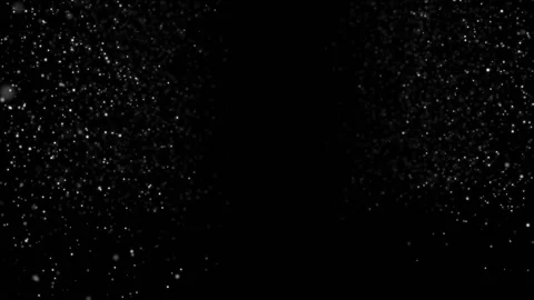 Slowly falling particles in the form of ... | Stock Video | Pond5