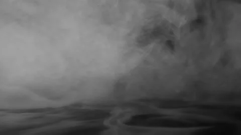 Slowly moving fog with thick iridescent ... | Stock Video | Pond5