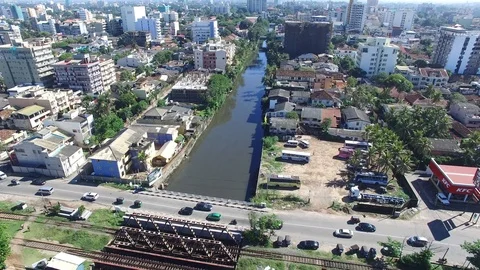 Slums of Colombo | Stock Video | Pond5