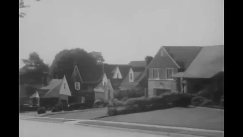 Slums of Philadelphia are shown in the 1... | Stock Video | Pond5