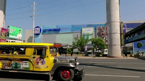 SM City Masinag Shopping Mall with Passi... | Stock Video | Pond5