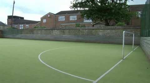 Football Pitch Lines Stock Video Footage | Royalty Free Football Pitch ...