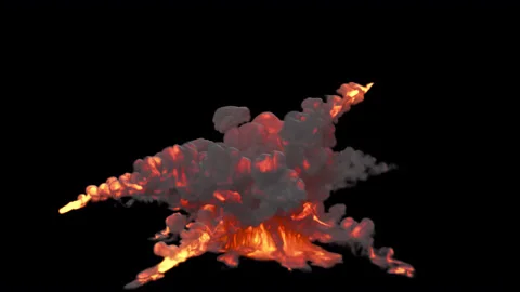 Small Explosion Stock Footage ~ Royalty Free Stock Videos | Pond5