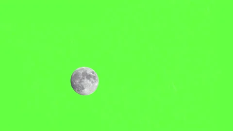 Moon Green Screen Stock Video Footage | Royalty Free Moon Green Screen ...