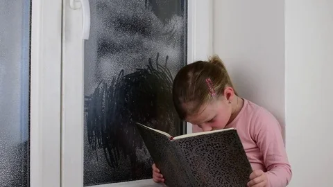 Girl Behind Window Stock Videos – Royalty-Free HD & 4K Videos | Pond5