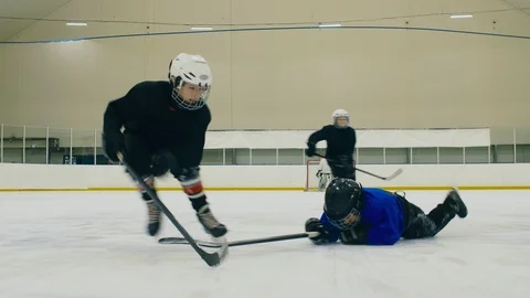 Kids Hockey Stock Video Footage | Royalty Free Kids Hockey Videos | Pond5
